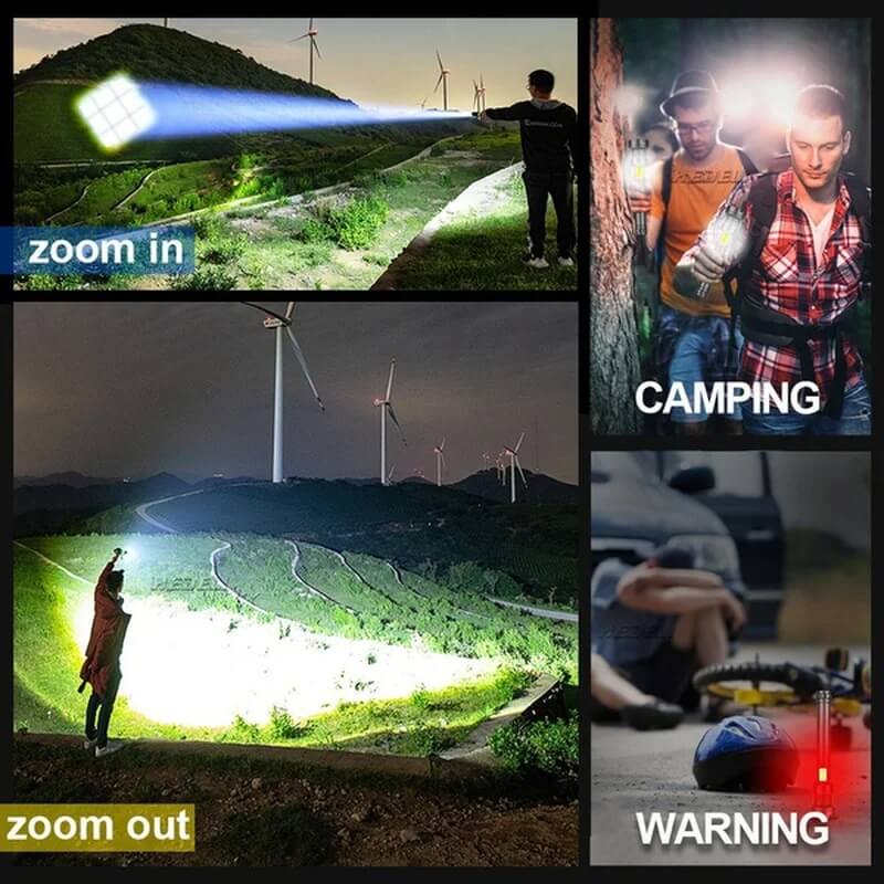 BEAMMASTER™ - SUPER RECHARGEABLE FLASHLIGHT - Lensika Shop
